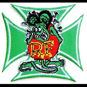 Accessories | Rat Fink Patch Iron On Hot Rod Badge Diy Car | Poshmark